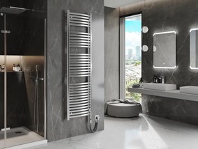 Mexen Helios, elektrické topné těleso 1800x500 mm + topná tyč 900 W, chromová, W103-1800-500-2900-01