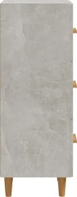 vidaXL Příborník 34,5 x 34 x 90 cm kompozitní dřevo [812343] Barva: bílá s vysokým leskem