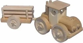 Ceeda Cavity Velký traktor s kládami přírodní / od 3 let