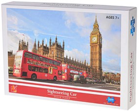 _Ostatní 1_ PUZZLE 1000 dílků Doubledecker foto 70x50cm skládačka v krabici 81256