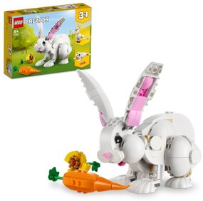 Lego stavebnice lego creator 3 v 1 31133 bílý králík