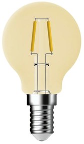 Nordlux Žlutá stmívatelná LED žárovka Classic Deco Mini-globe E14 4,2W
