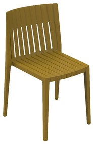 OnaDnes -20% VONDOM Hořčicově žlutá plastová zahradní židle SPRITZ