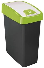 Odpadkový koš Keeeper Magne s dvojitým výklopem 25 l - zelený