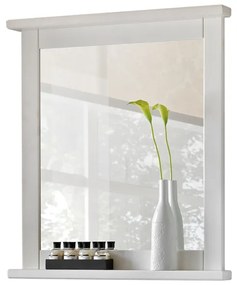 COMAD Koupelnové zrcadlo - ROMANTIC 840, 70 x 80 cm, bílá borovice