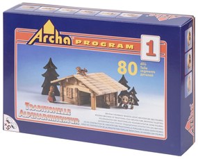 Dětská Dřevěná stavebnice Archa Alpen 1