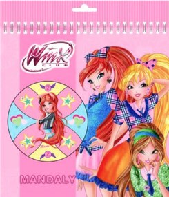 AKIM Omalovánky WinX Club dětské relaxační mandaly 706618