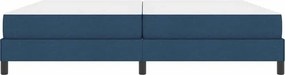 Postel s boxspringem Modrá 200 x 200 cm textil 3398520