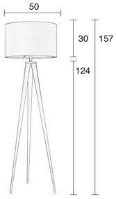 Lampa Tripod