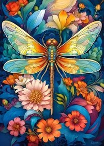 CHERRY PAZZI Puzzle Duhová křídla / 1000 dílků / 50 × 70 cm