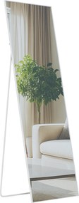 Zrcadlo Benicia 150x50 cm – bílá matná