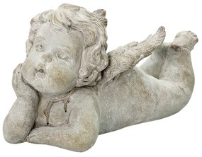 Cementový ležící dekorační anděl Aniel - 29*14*16 cm