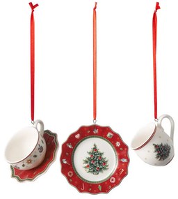 Toy's Delight Decoration Vánoční závěsná ozdoba Servis 3ks, Villeroy & Boch