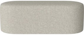 Puf Zyl oválný - 50 x 120 cm, více variant - Bolia Varianta: Nantes - Smooth weave, Sand