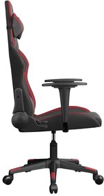 vidaXL Masážní herní židle umělá kůže [345430] Barva: Černo-zelená