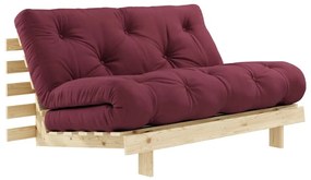 Červená rozkládací pohovka 140 cm Roots - Karup Design