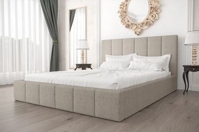 Manželská čalouněná postel Rado - 200 x 200 cm
