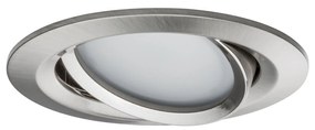 Paulmann 92962 ZigBee LED Nova Plus Coin, sada zapuštěných bodovek 3x6.5W se změnou teploty světla, kartáčovaný hliník