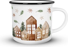 Hrneček Vánoční domečky 236 ml