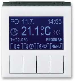ABB Levit termostat pokojový bílá/kouřová černá 3292H-A10301 62 programovatelný