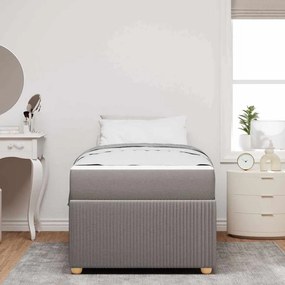 Rám postele Taupe 100 x 200 cm textil 3398357