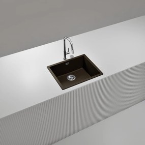 Schock Dřez KAIA N-100L Bronze horní uložení