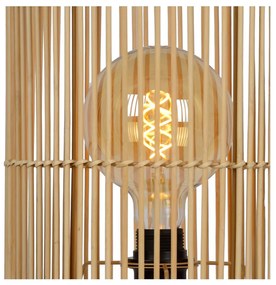 LUCIDE Stojací lampa JANTINE  průměr 26 cm - 1xE27 - Light wood