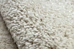 Dywany Łuszczów, Kusový koberec Berber 9000 cream kruh, 120x120 (průměr) kruh, bílá, ložnice