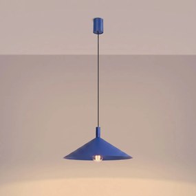 Sollux Lighting Závěsné svítidlo NOX 40 ultramarín