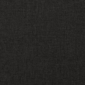Petromila 2místná rozkládací pohovka se 2 polštáři černá textil
