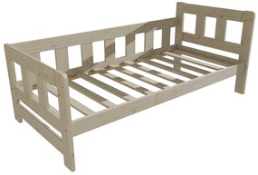 Vomaks Dětská postel VMK010FB KIDS Rozměr: 80 x 180 cm, Barva: surové dřevo