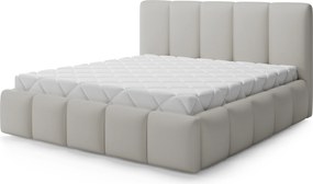 Postel Edvige + Dřevěný rám + Standardní zdvih + kontejner 180x200