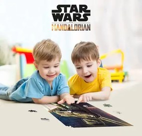 PRIME 3D Puzzle Star Wars: Mandalorian 3D / 150 dílků / 31 × 46 cm