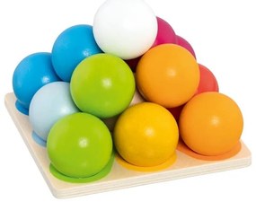 Goki Kuličková pyramida – stavíme a třídíme