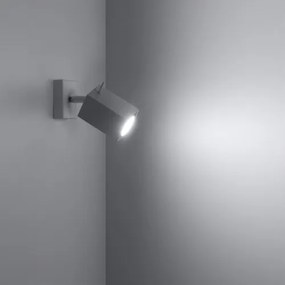 Nástěnné bodové svítidlo SOLLUX Merida GU10 1x40W bez zdroje SL.0095 bílá