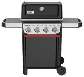 Weber Spirit Plynový gril E-410 Black, 4 hořáky, grilovací plocha: 61 × 45 cm, 8,2 kW