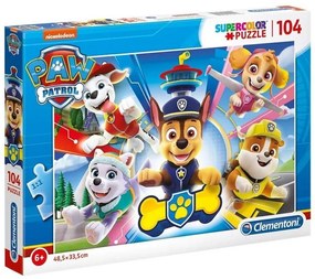 Clementoni - Puzzle Supercolor 2x60 Tlapková Patrola