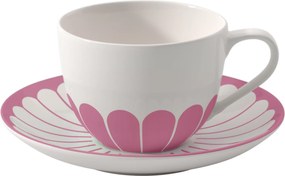 Villeroy&Boch Villeroy & Boch Fleur Cassis kávový šálek s podšálkem