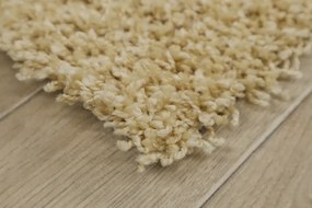 Vopi, Metrážový koberec Color Shaggy béžový - neúčtujeme odřezky z role, na míru, šíře 2m,3m,4m, béžová, ab (mřížka), dětský pokoj