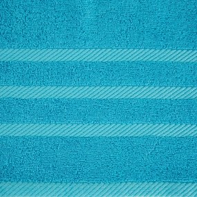 Ručník Milo 30x50 modrý 500 g/m2 froté bavlna Eurofirany