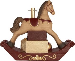 Stojan na vánoční stromek houpací kůň Clayre & Eef– 73*21*61 cm