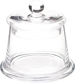 Skleněná dóza na sladkosti, 400 ml - transparentní