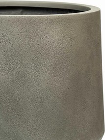 Designový květináč NEXORA, sklolaminát, 54x48 cm, šedý