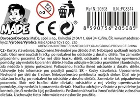 Made 20508 - Stavebnice kytice / 514 dílů / od 6 let
