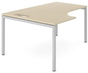 NARBUTAS - Rohový pracovní stůl NOVA U (L) 160x120