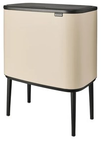 Brabantia BO TOUCH BIN Dotykový odpadkový koš 11+23 l - jemná béžová