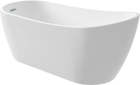 Deante Arnika volně stojící vana 170x72 cm oválná bílá KDA017W