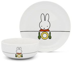 Porcelánová dětská jídelní sada 6 ks Miffy – Zilverstad