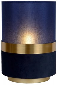 LUCIDE Stolní lampa EXTRAVAGANZA TUSSE  průměr 15 cm - 1xE14 - Blue