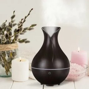 SIXTOL Bloom tmavé dřevo / Aroma difuzer / 200ml / 6 W / Automatické v
